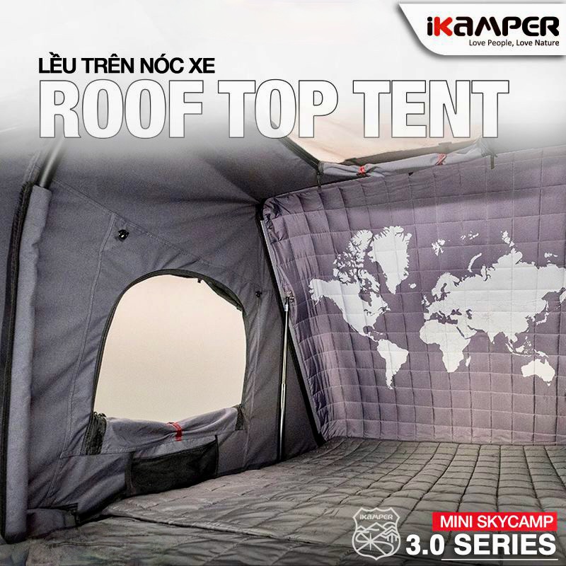 Lều nóc cao cấp iKamper Mini thế hệ thứ 3